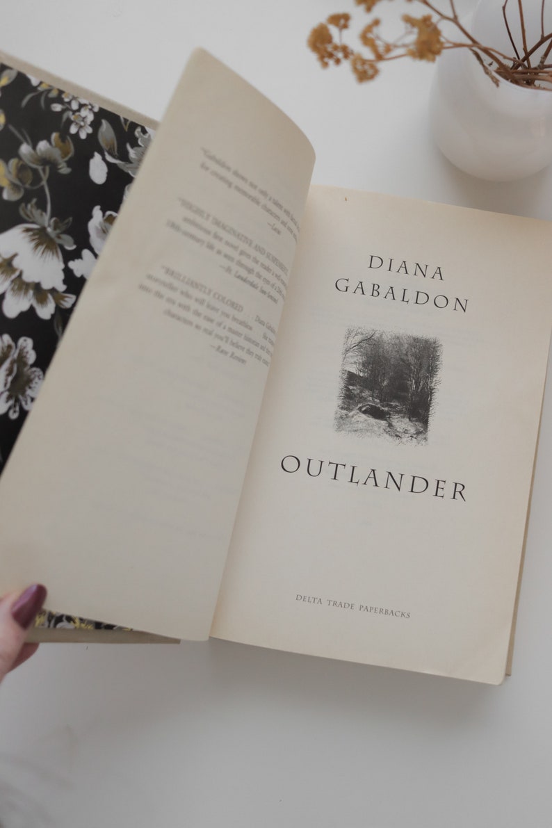 Outlander | Special Edition, Handmade, Rebound Book - Etsy