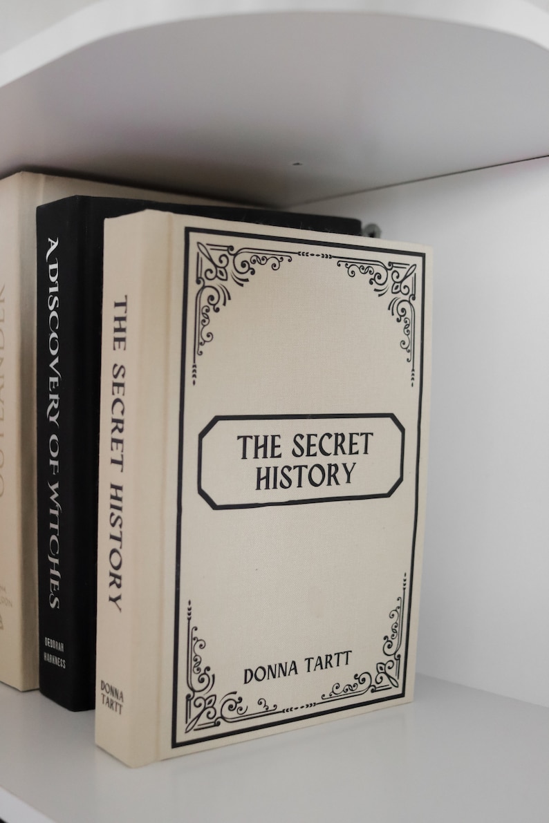 The Secret History | Special Edition, Handmade, Rebound Book - Etsy