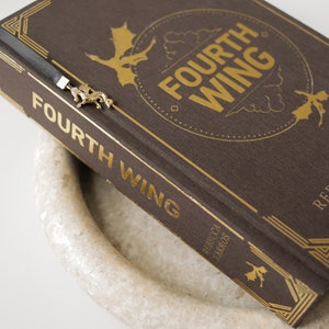 Fourth Wing | Special Edition, Handmade, Rebound Book - Etsy