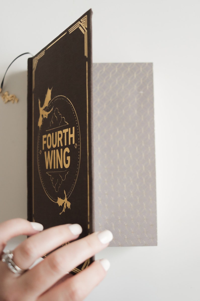 Fourth Wing | Special Edition, Handmade, Rebound Book - Etsy