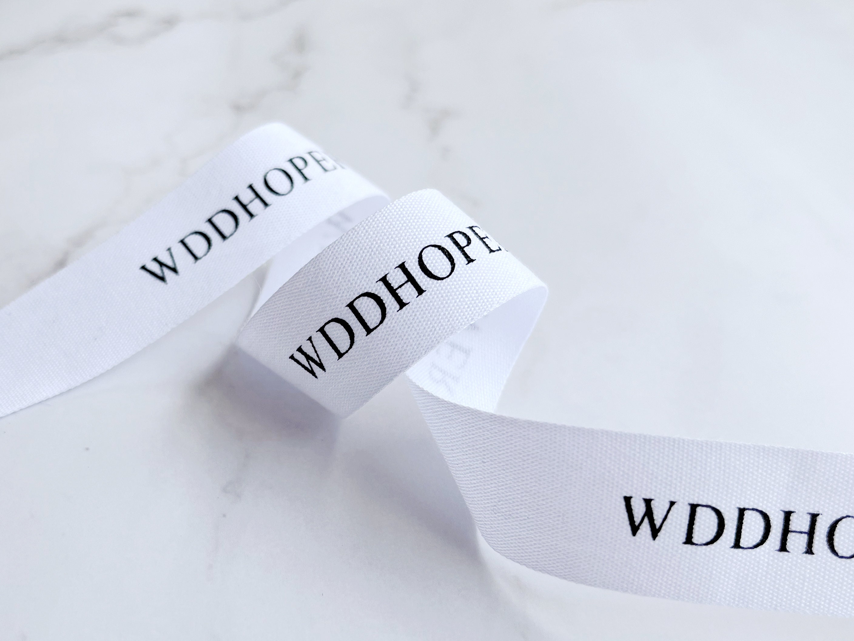 Custom Printed Cotton Ribbon: Personalized Logo Tape, 100 Yards - Etsy