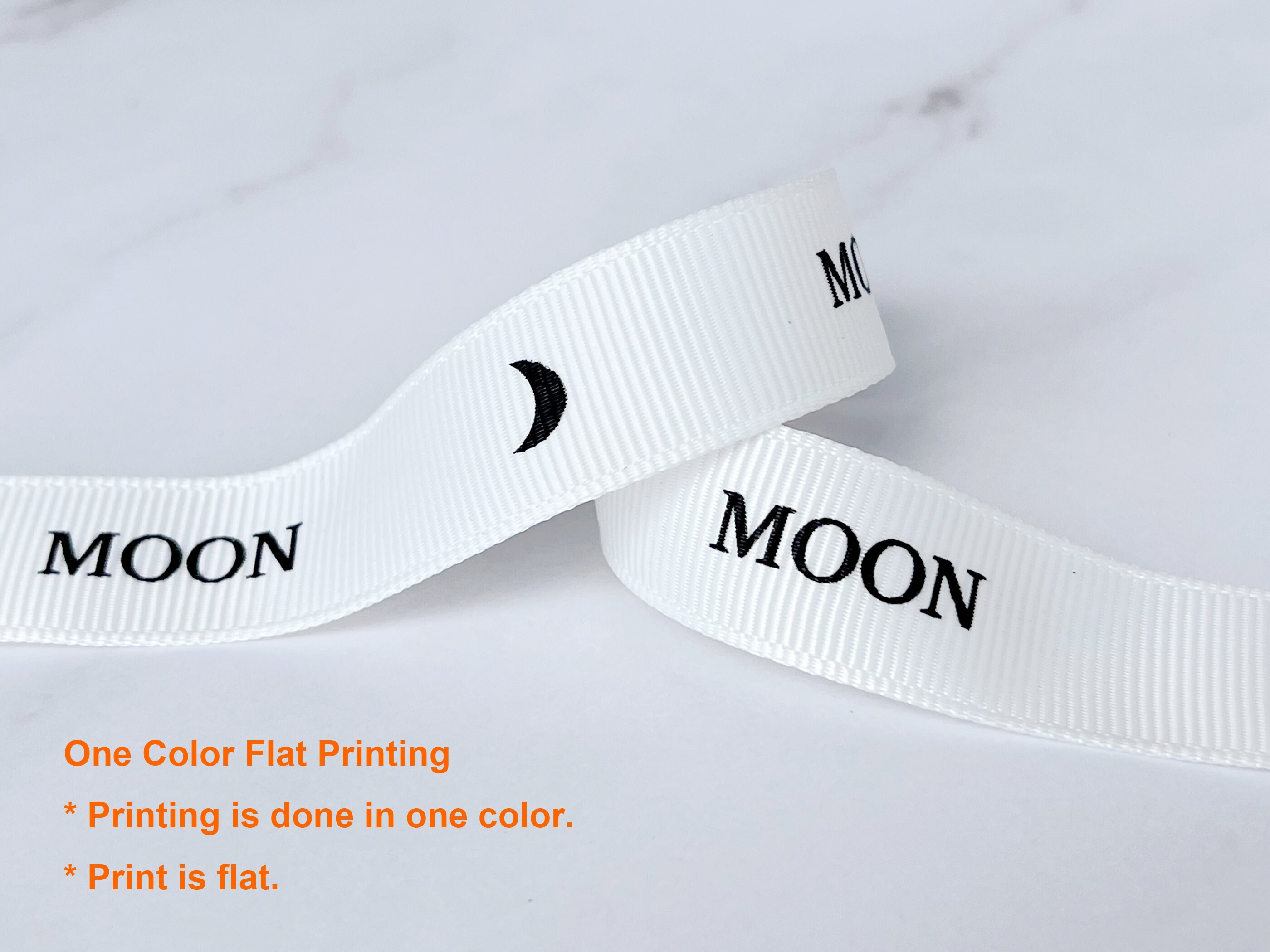 Personalized Grosgrain Ribbon: Custom Print for Wedding Favors - 100 ...