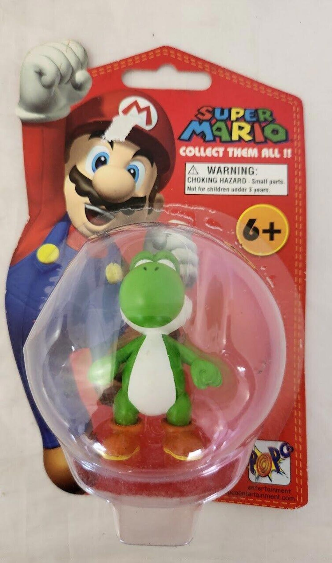 Nintendo Super Mario Bros Yoshi 2007 Popco 2 1/2 Mini Figure NEW Toy - Etsy
