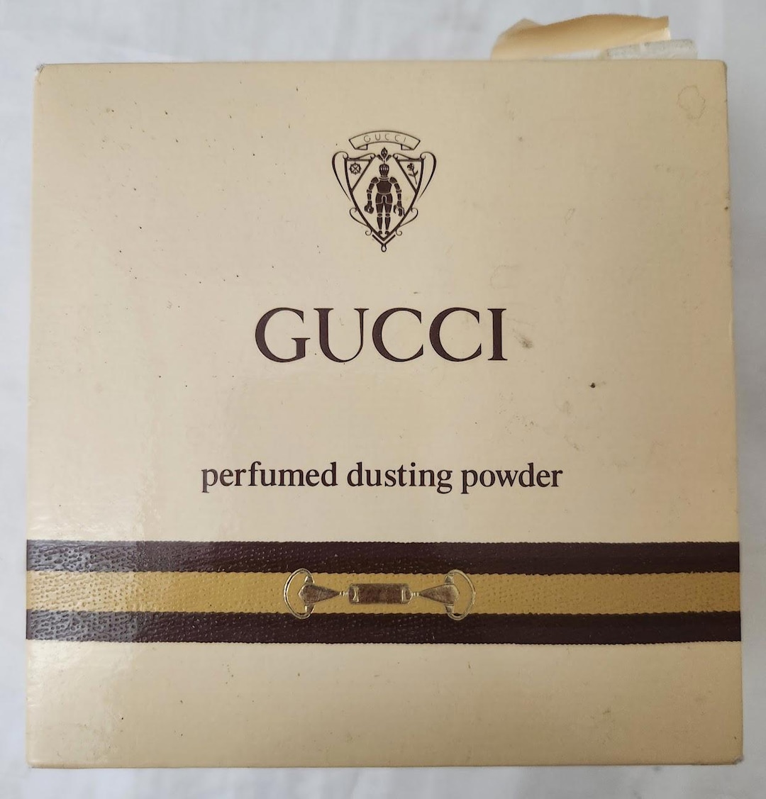 Vintage GUCCI Perfumed Dusting Powder Empty Box Display 5x5" - Etsy