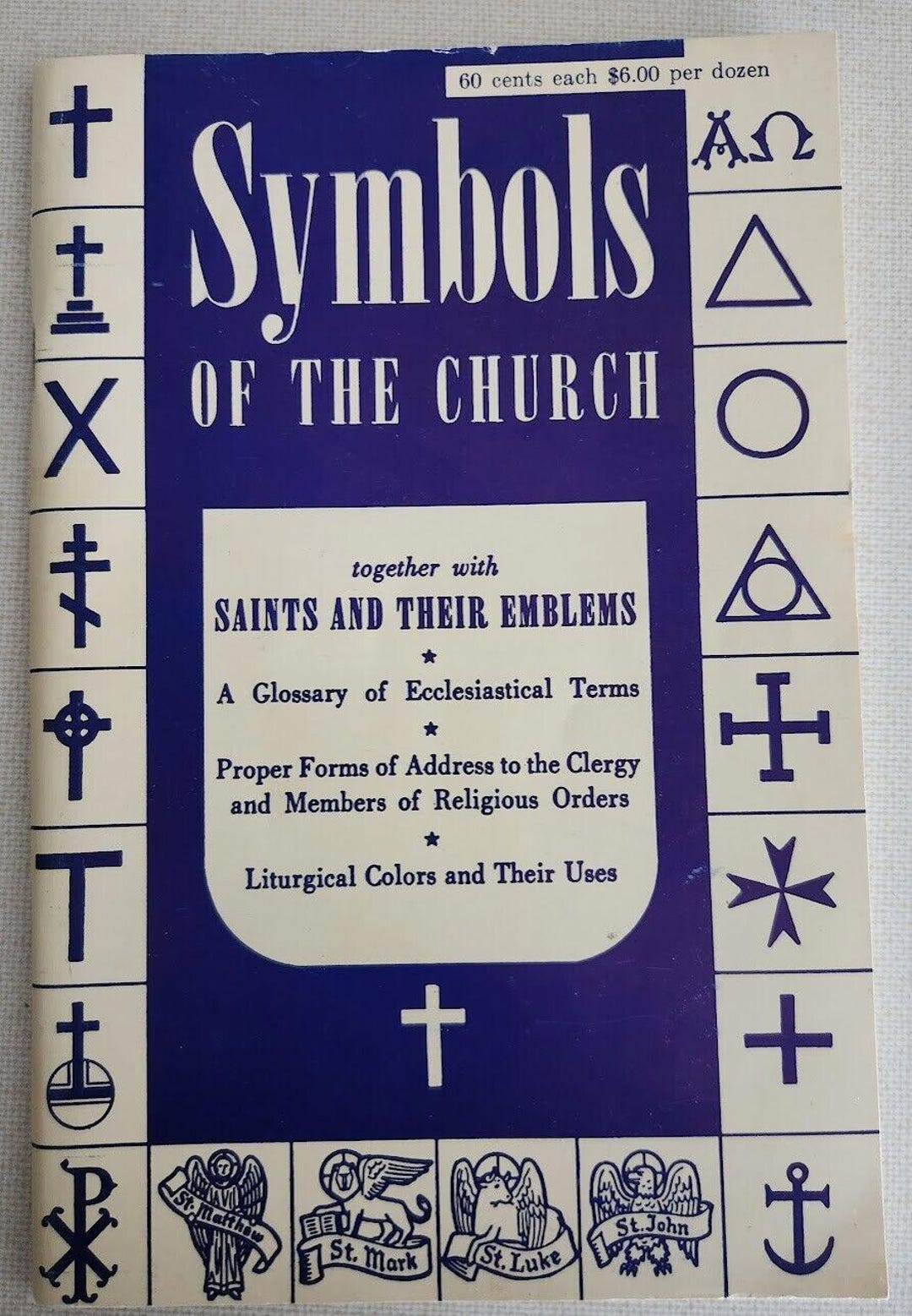 Symbols of Church Saints Emblems Glossary Ecclesiastical Terms ...