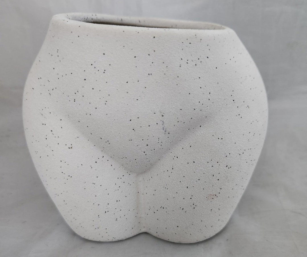 Body Plant Pot Butt Booty Vase Female Leggy Lady Flower Pots Ceramic ...