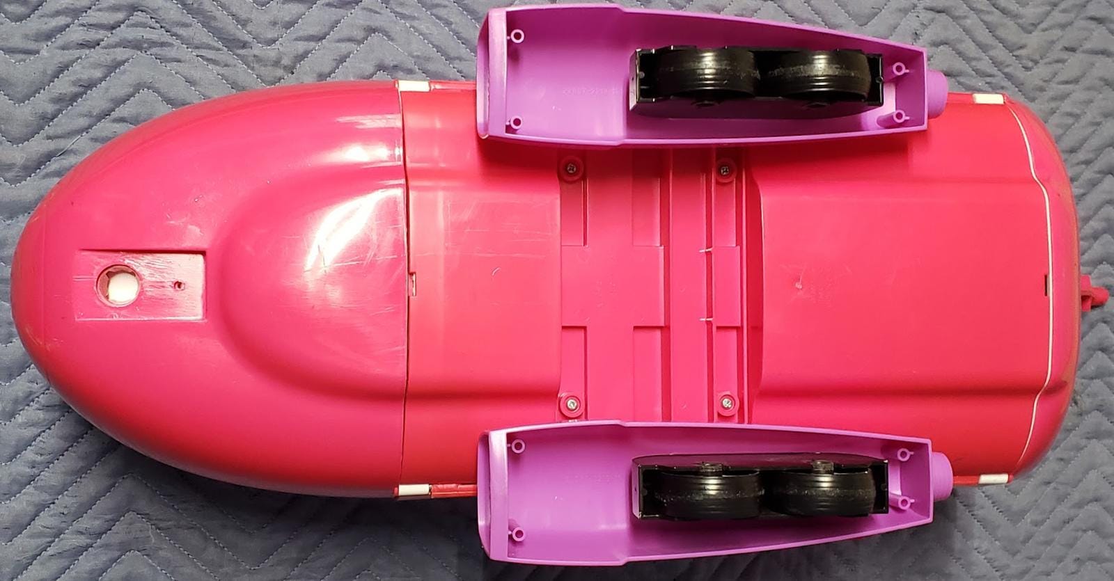 Barbie Doll Jet Airplane Toy Glam Purple Pink Mattel 1999 31" Pilot ...