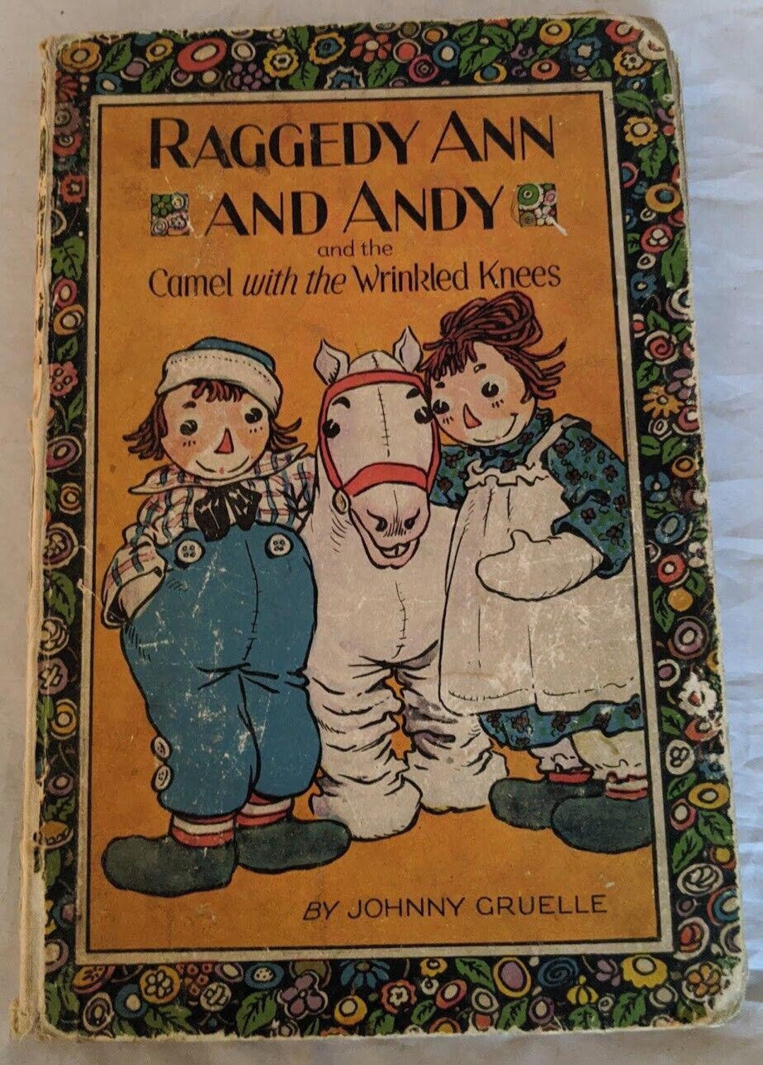 Vintage Old Raggedy Ann and Andy Camel With Wrinkled Knees 1924 Johnny ...
