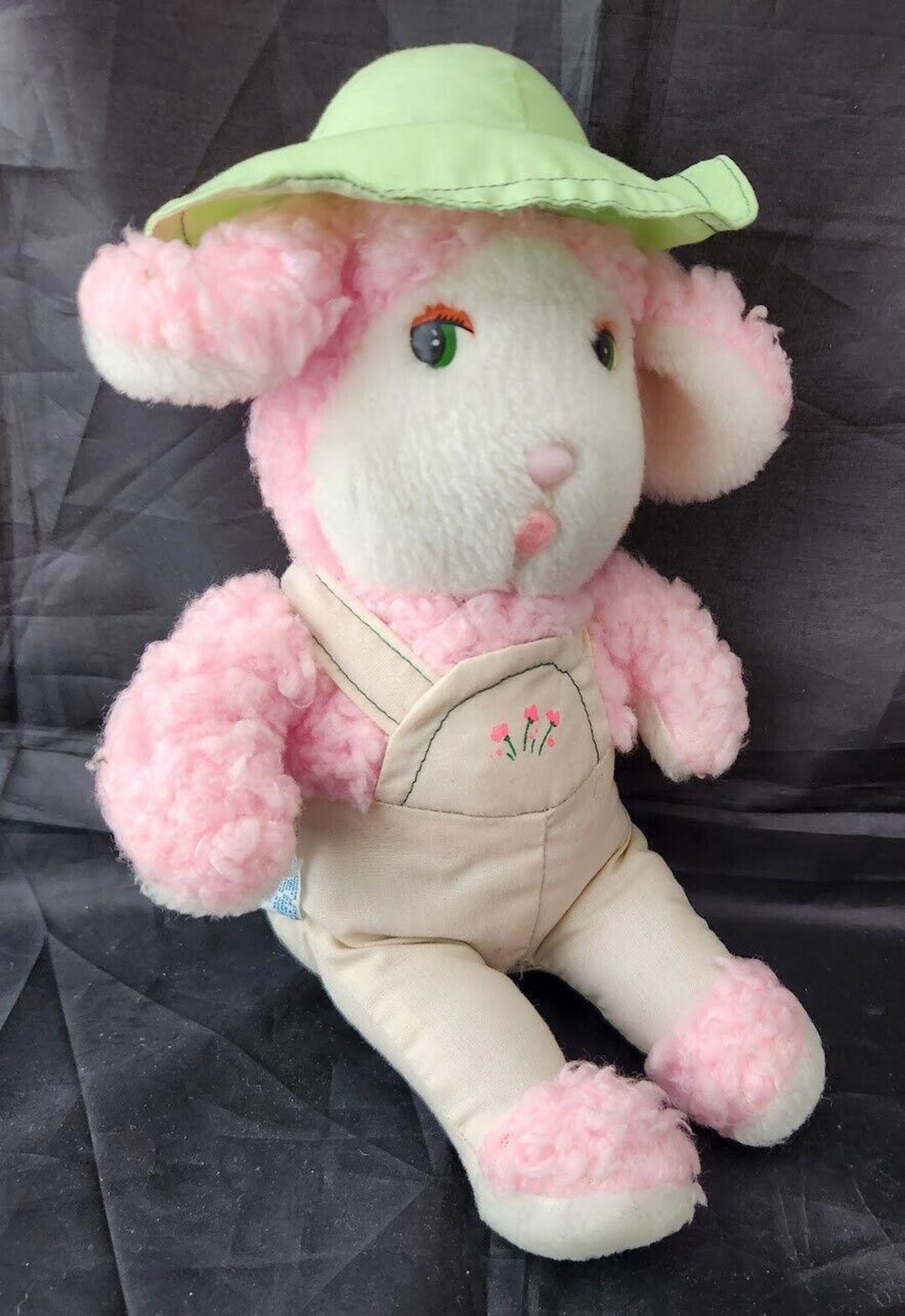 VTG Knickerbocker Plush Pink Easter Lamb Plush Animals of Distinction ...