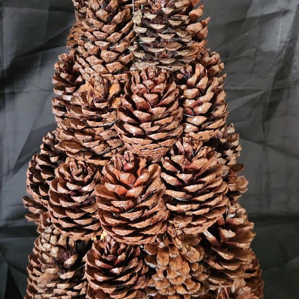 Pine Cone Tree Decor - Etsy