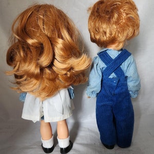 2 Vintage ENGEL-PUPPEN West German GOEBEL Dolls Jack & Jackie Sleepy ...