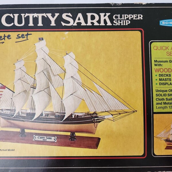 Clipper Ship Model - Etsy