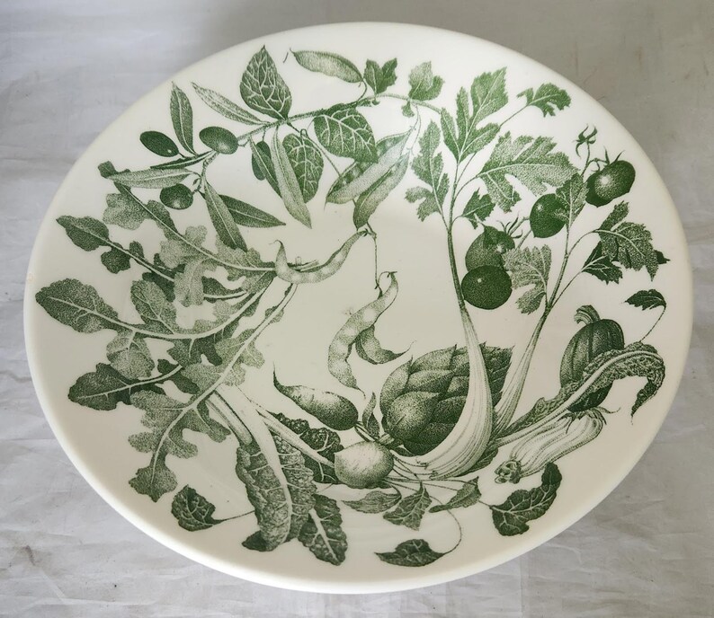 VINTAGE Ceramica Quadrifoglio La Primula Vegetable 10 Pasta Bowl Made ...