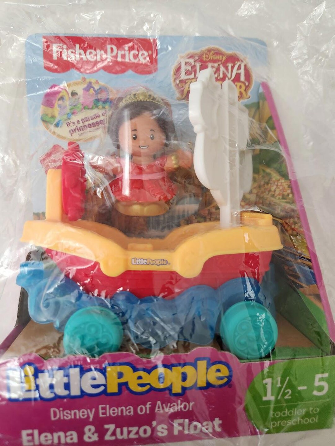 Rare Fisher Price Little People Disneys Elena of Avalor & Zuzo Parade ...