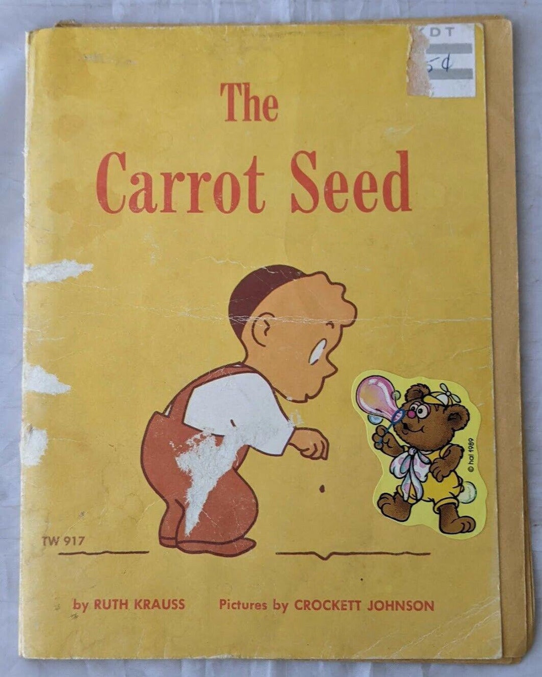 The Carrot Seed 1945 Story by Ruth Krauss Vintage Children's Book ...
