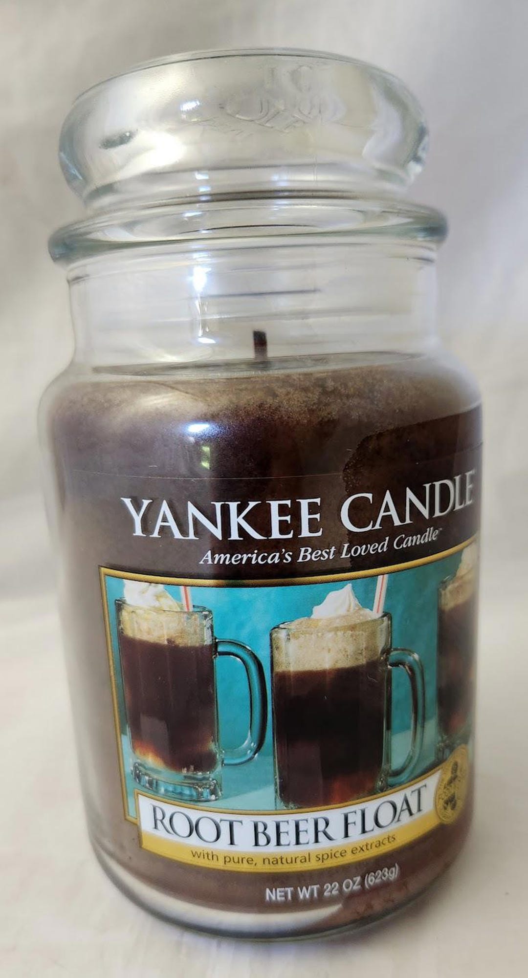 Yankee Candle Retired "root Beer Float" Limited Edition RARE Large 22 ...