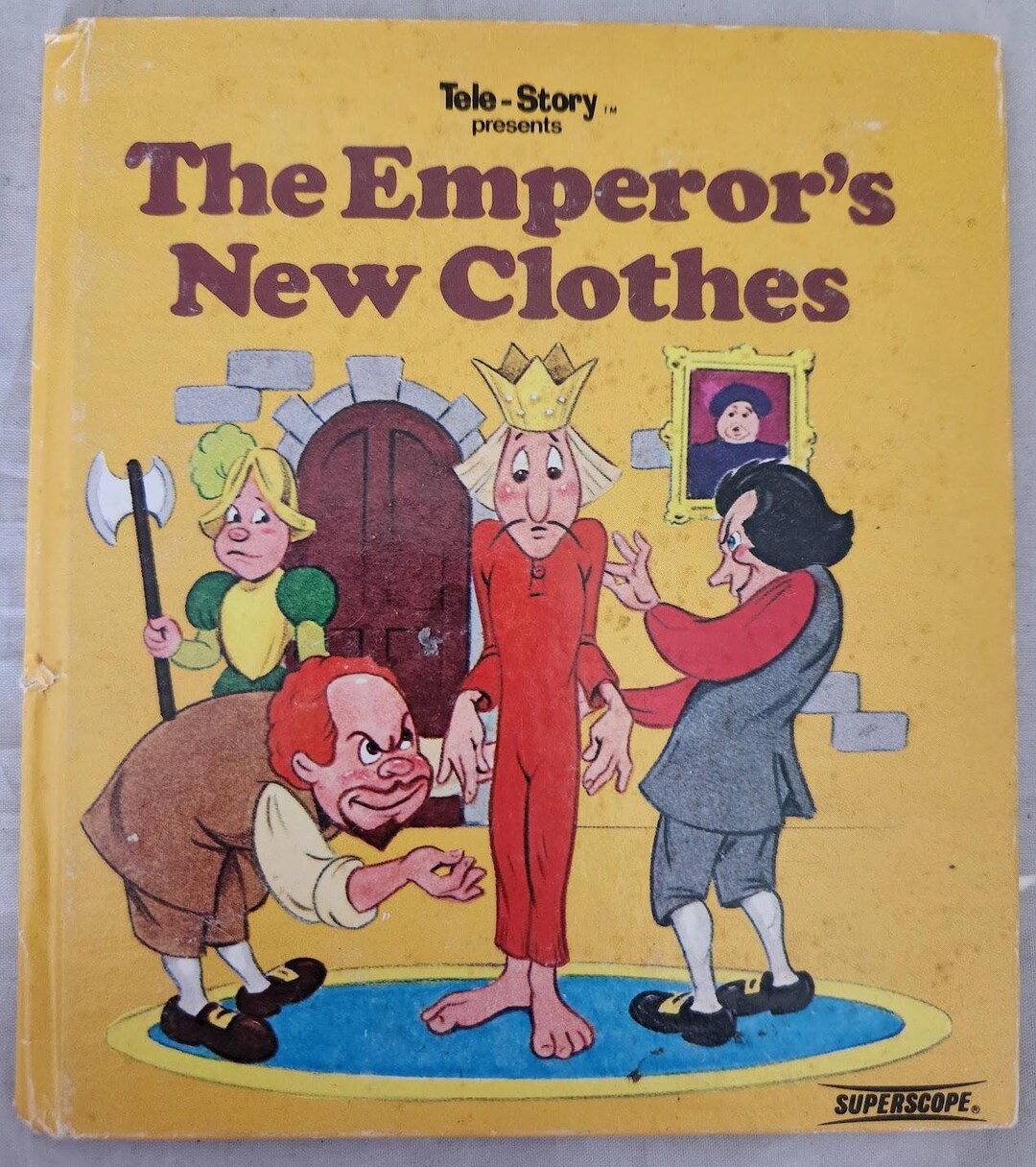 Vintage Tele-story the Emperor's New Clothes Illus Mike Barry Childrens ...