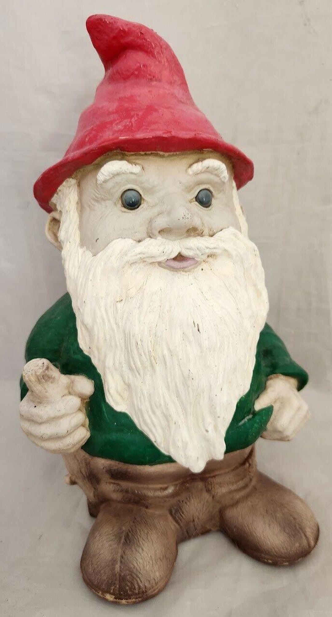 Vintage Universal Statuary 11" Mystical Weathered Elf Garden Gnome ...