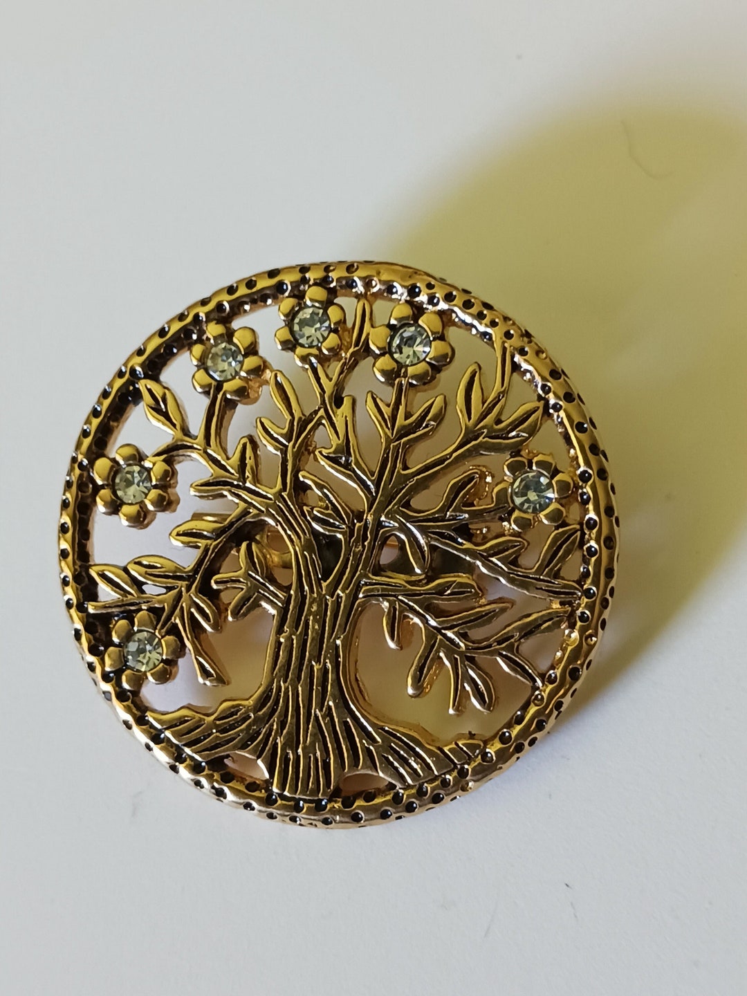 Tree of Life Pin - Etsy