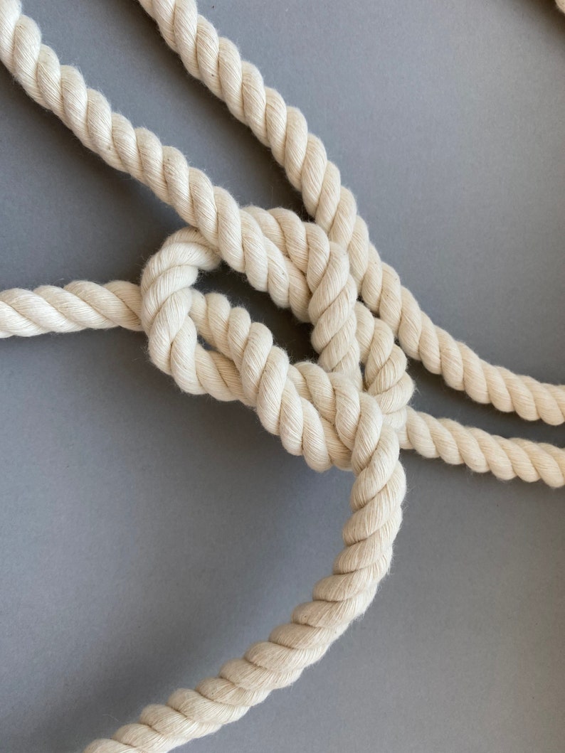 Rope Belt With Tassel Ends. Organic Cotton Cord Belt. - Etsy