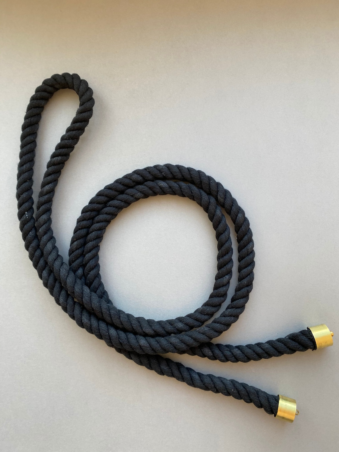 Black Belt Twisted Rope Belt Belt in Boho Style Stylish | Etsy