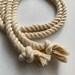 Twisted Rope Belt, Cream Color Belt in Boho Style, Stylish Belt ...