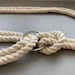 Twisted Rope Belt Cream Color Belt in Boho Style Stylish - Etsy