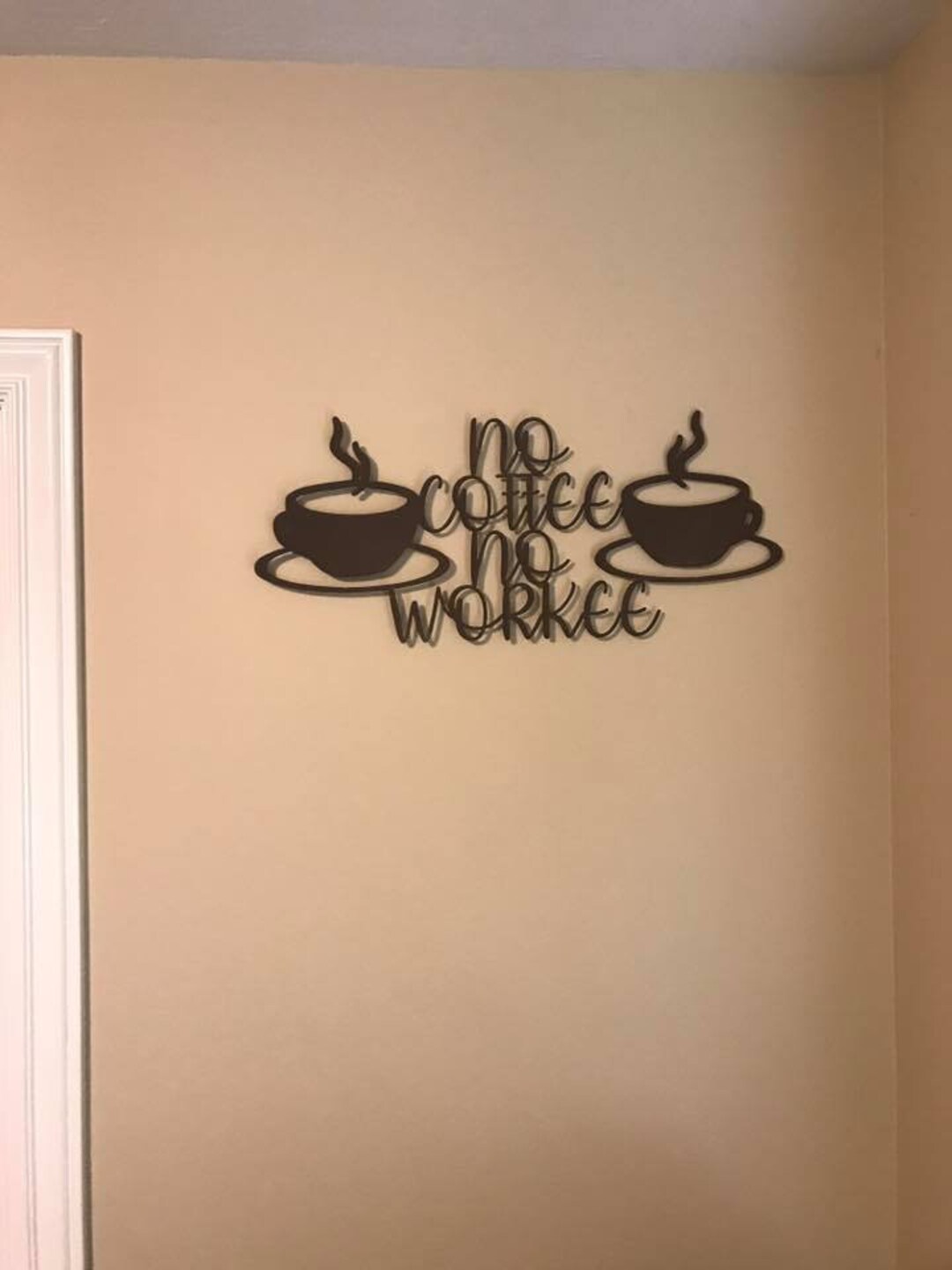 Coffee Sign Svg Dxf Cut File - Etsy