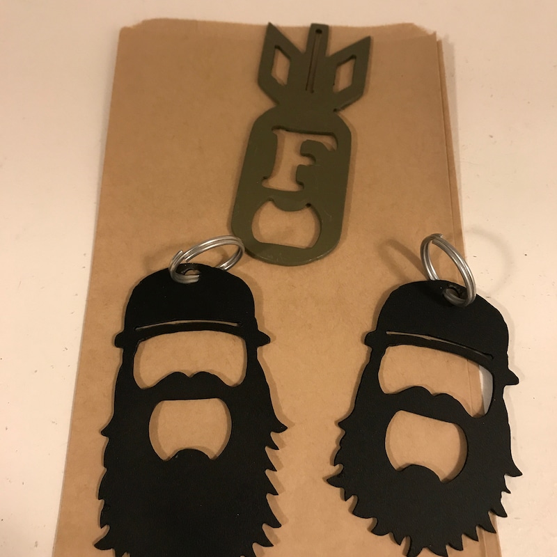 Mustache Keychain - Etsy