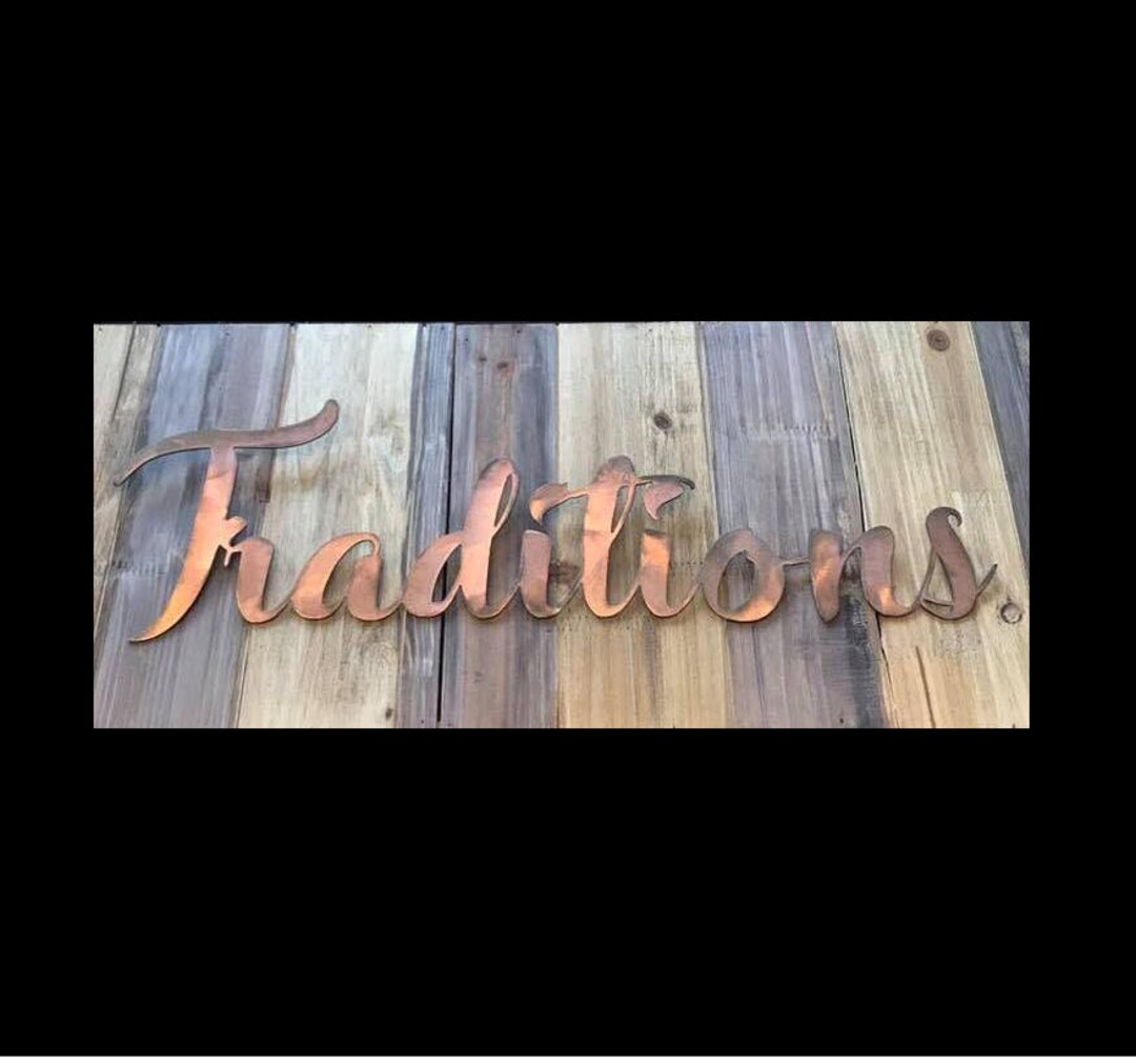 Traditions Svg Dxf Cut File - Etsy