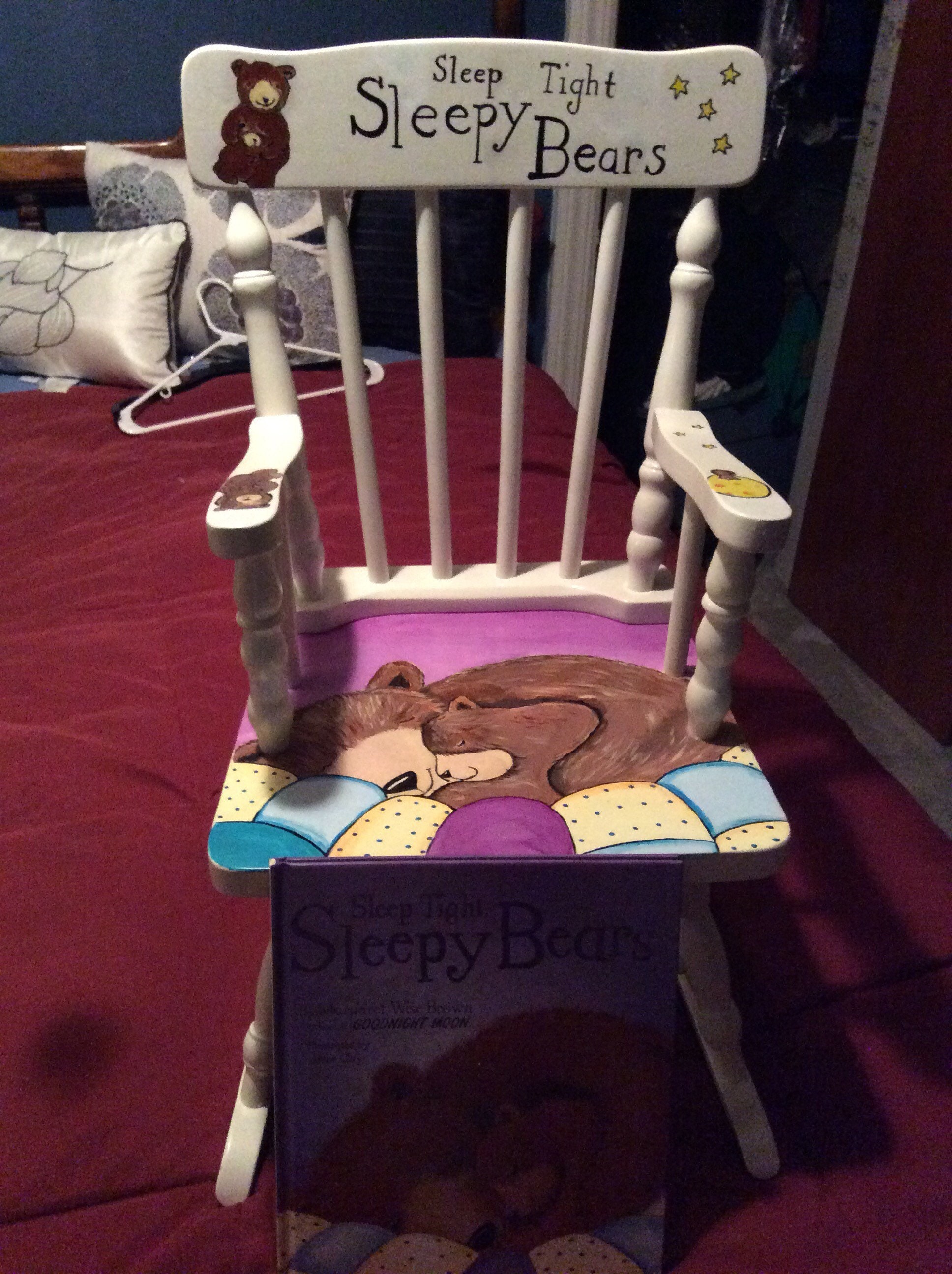 Children's Hand Painted Storybook Rocking Chairs - Etsy