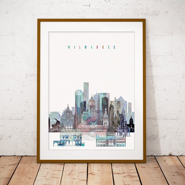 Milwaukee Poster - Etsy