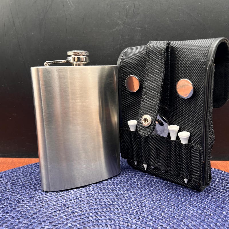 Vintage Travel Flask Set - Etsy