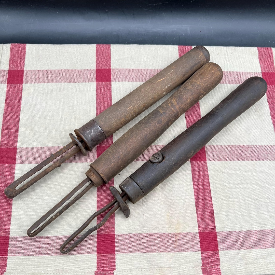 3 Piece Lot - Vintage Two Man Crosscut Saw Handles Logging Collectible ...
