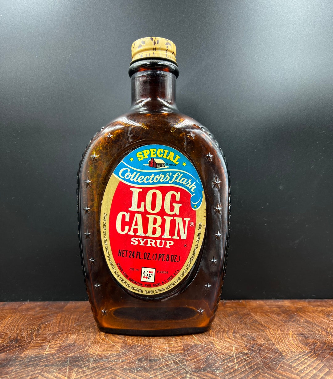 Special Vintage Limited Edition Log Cabin Syrup Bottle Collector's ...