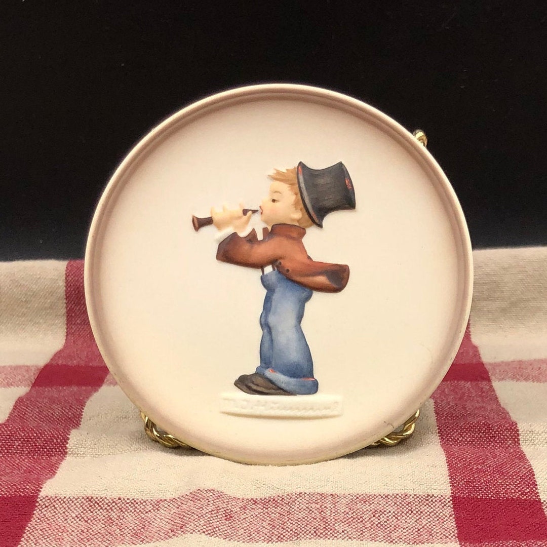 1980's 2nd Edition Hummel Miniature Plate - Little Music Makers - Etsy