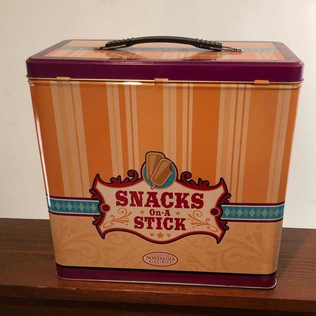 Nostalgia Electrics Snacks on a Stick Party Kit Brand New in Tin Box - Etsy