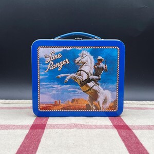 1998 School Days Vintage Lone Ranger Small Lunch Tin - Etsy