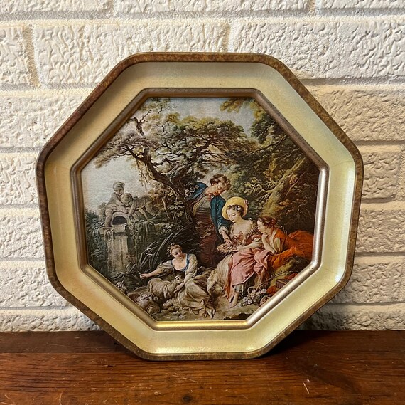Vintage 8 Sided Rococo Style Collectable SUNSHINE BISCUITS Tin - Etsy