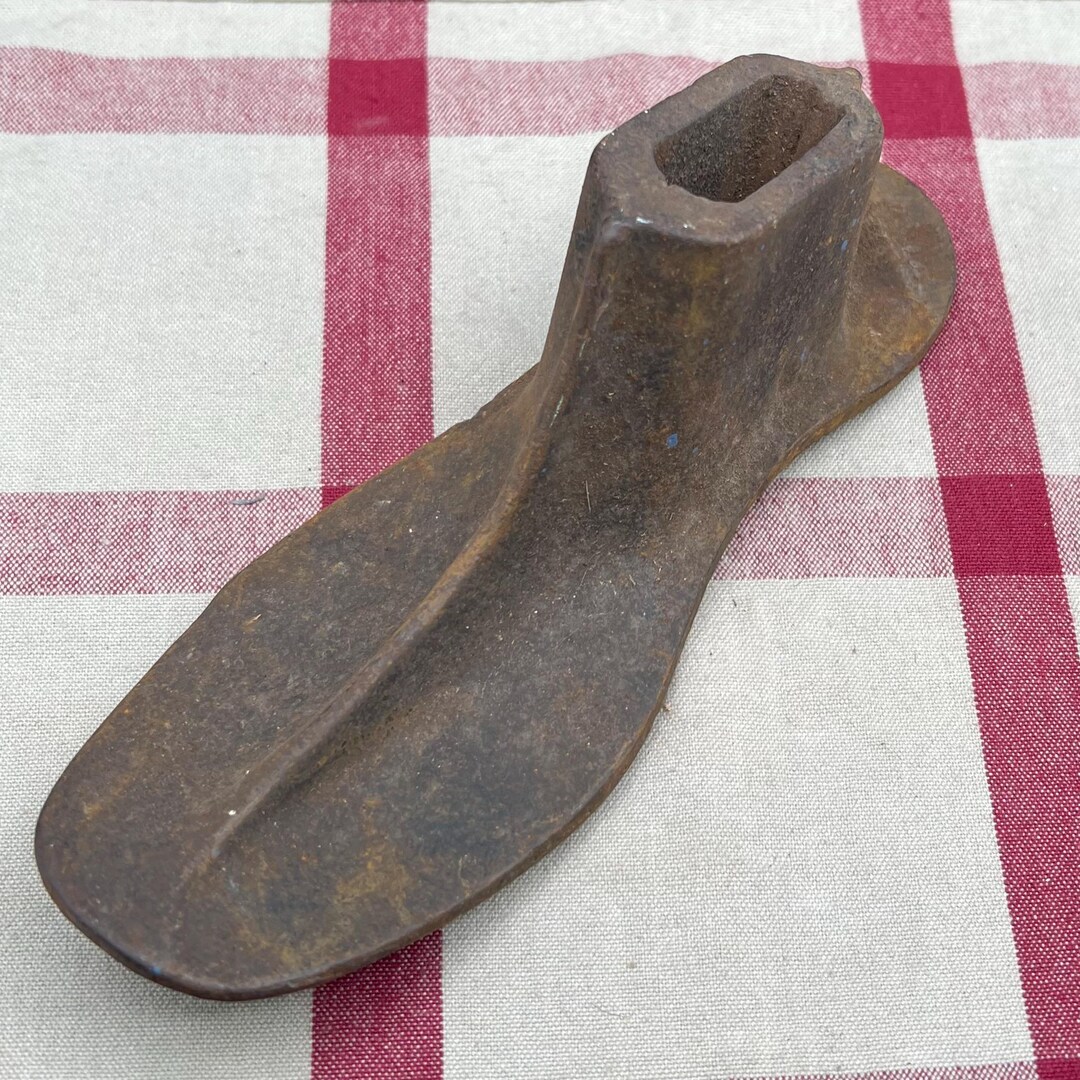 Vintage Cast Iron Cobbler's Adult Shoe Form Mold - Etsy
