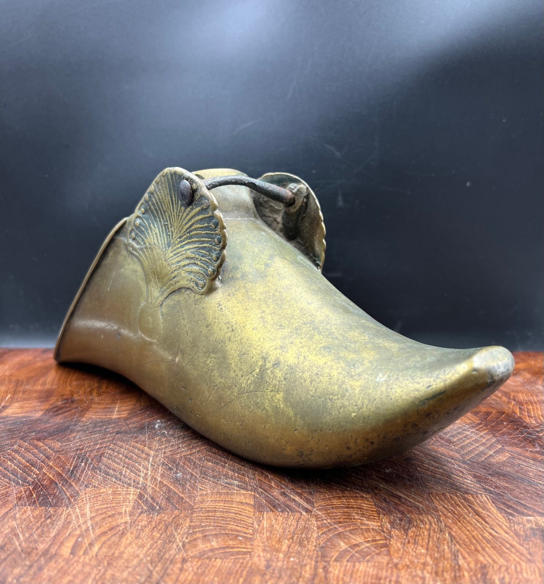 Vintage Spanish Brass Cast Metal Stirrup Shoe - Etsy