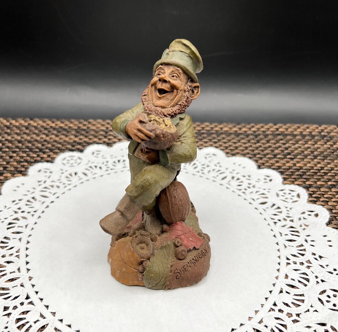 Vintage Tom Clark Irish Leprechaun Gnome, Shenanigan - Etsy