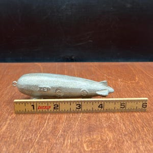 Vintage Cast Iron Classic Die Cast Blimp, Dirigible, Zeppelin Toy - Etsy