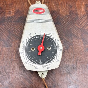 Vintage OHAUS Model 8012 Hanging Scale - Etsy