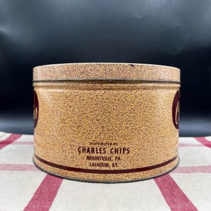 Vintage Charles Cookies Tin - Etsy