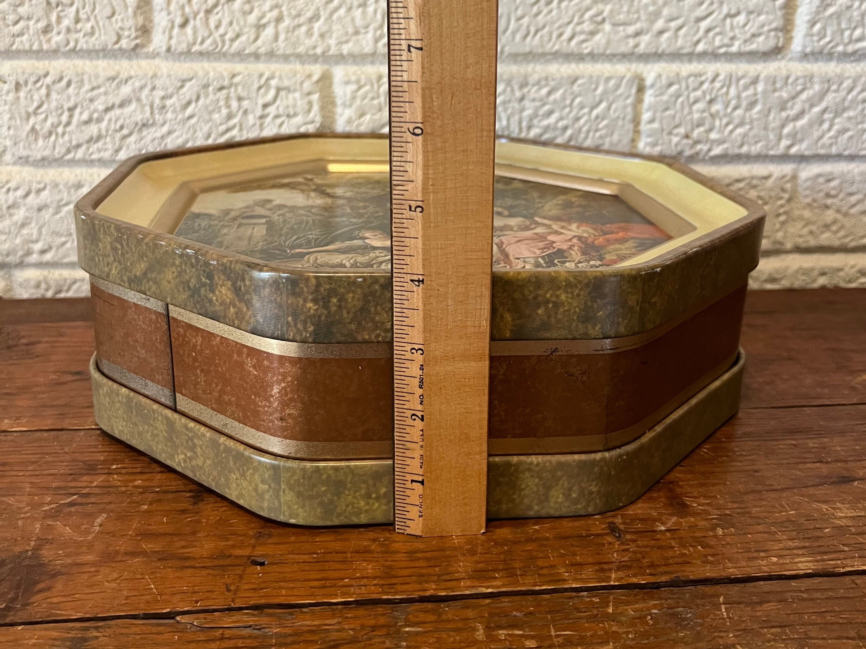 Vintage 8 Sided Rococo Style Collectable SUNSHINE BISCUITS Tin - Etsy