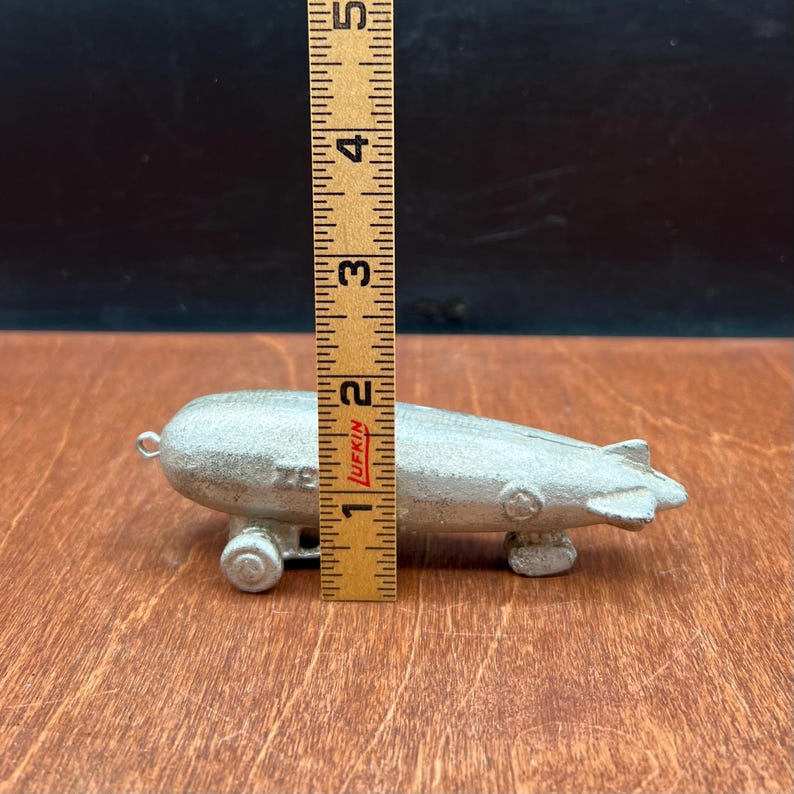 Vintage Cast Iron Classic Die Cast Blimp, Dirigible, Zeppelin Toy - Etsy