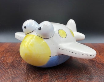 Airplane Coin Bank | Etsy