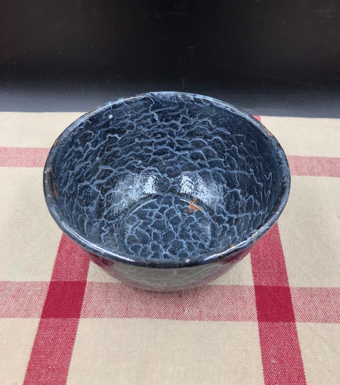 Vintage 5 Inch Gray Marble Pattern Enamelware Bowl - Etsy