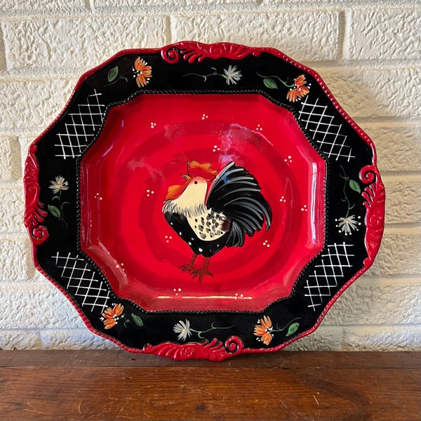 Rooster Platter - Etsy